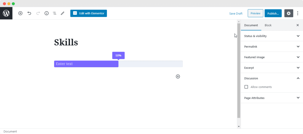 EB Progress Bar - Essential Blocks