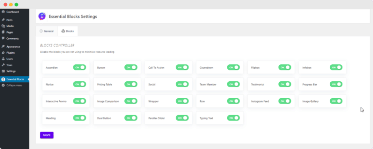 How to Install and Configure Essential Blocks - Essential Blocks