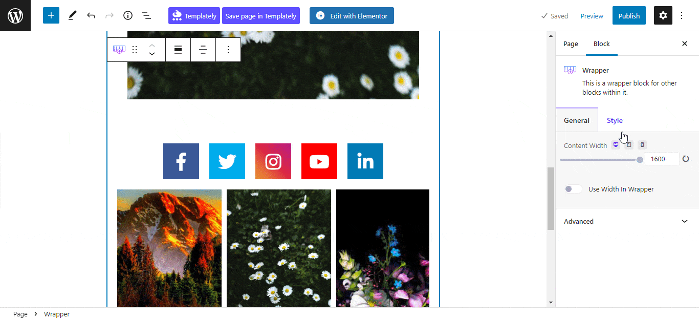 EB Wrapper - Essential Blocks