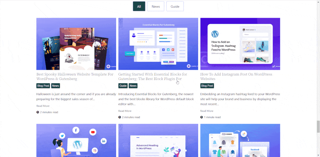EB Post Grid - Essential Blocks