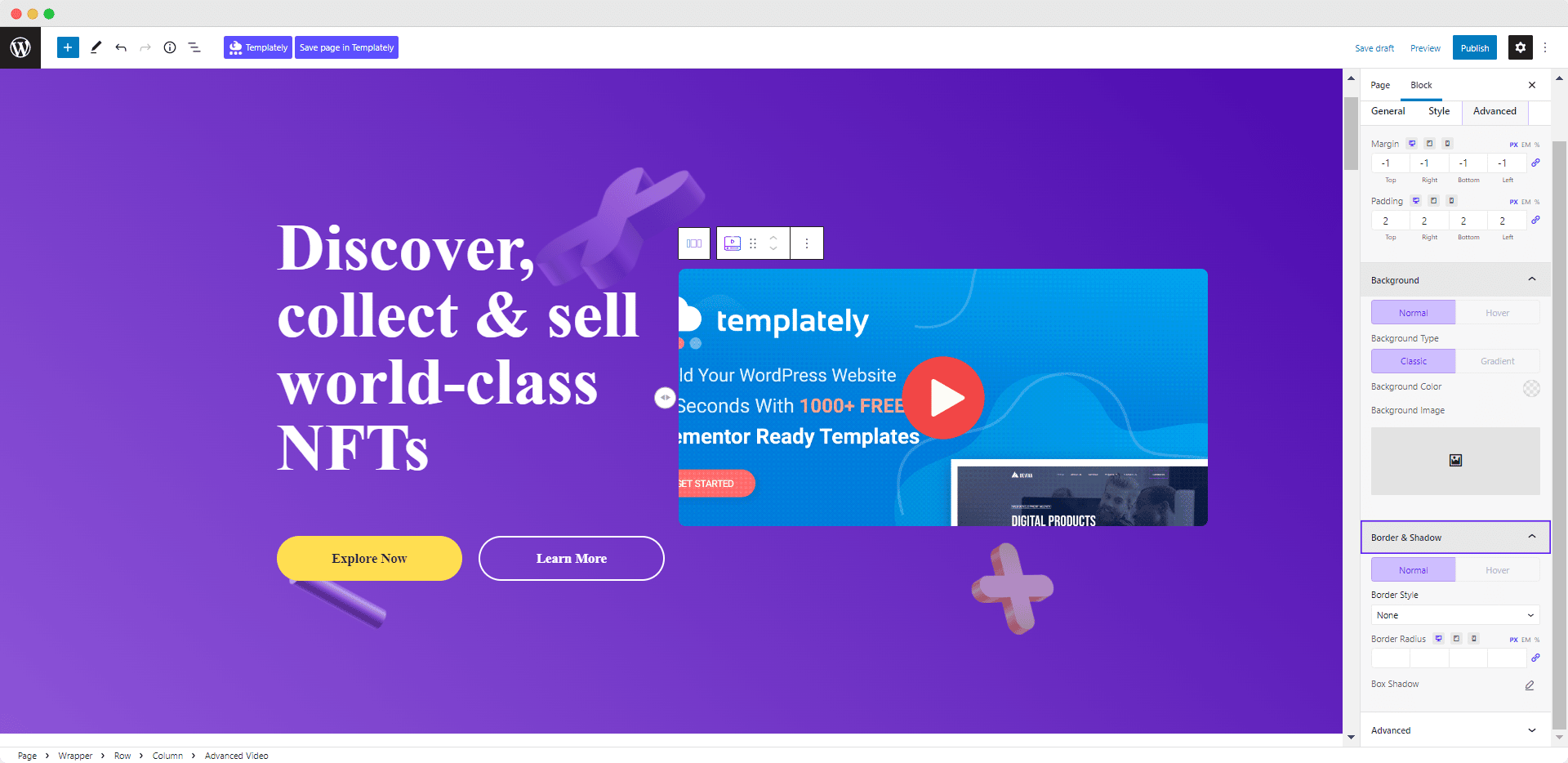 EB Advanced Video - Essential Blocks