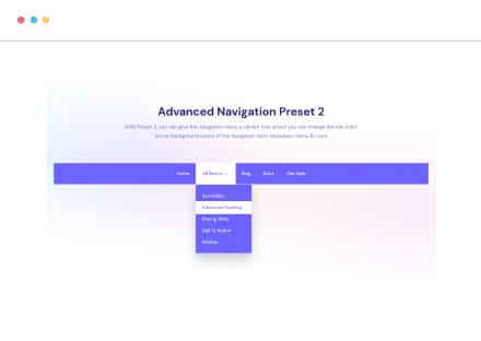 Advanced Navigation | Essential Gutenberg Blocks for WordPress