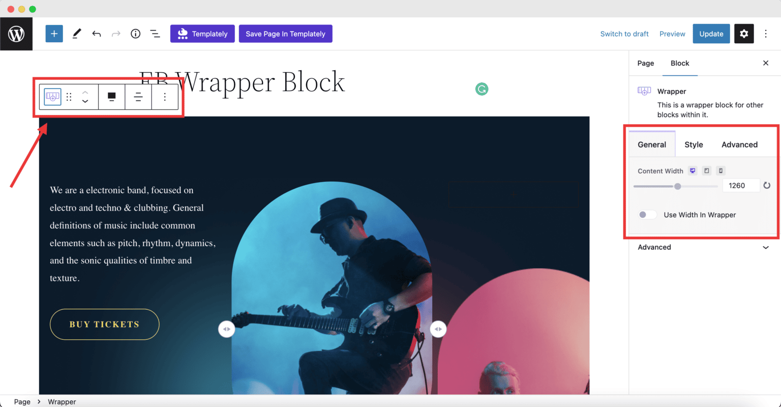 EB Wrapper - Essential Blocks