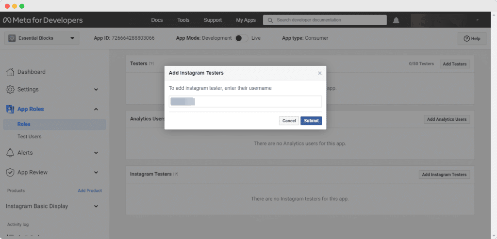 How To Retrieve Instagram Access Token For Essential Blocks ... How To Retrieve Instagram Access Token For Essential Blocks ...