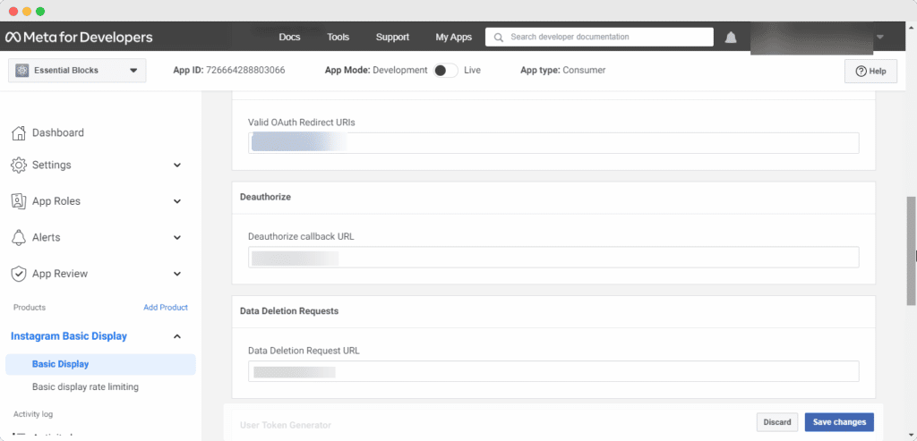 How To Retrieve Instagram Access Token For Essential Blocks ... How To Retrieve Instagram Access Token For Essential Blocks ...