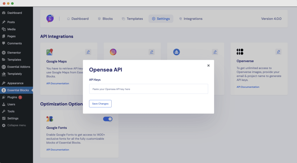 How To Retrieve OpenSea NFT API With Essential Blocks? - Essential Blocks