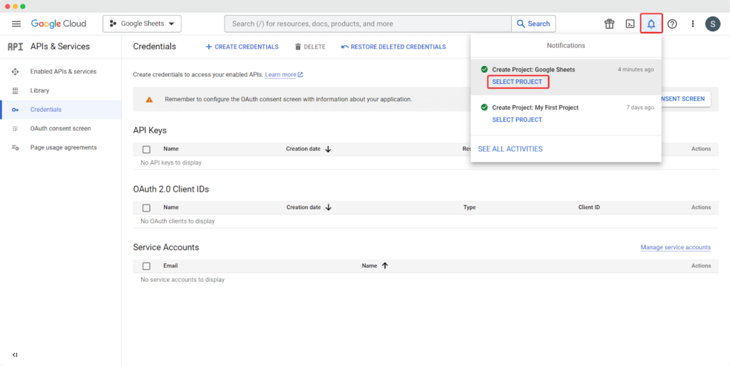 How To Retrieve Google Sheets API - Essential Blocks
