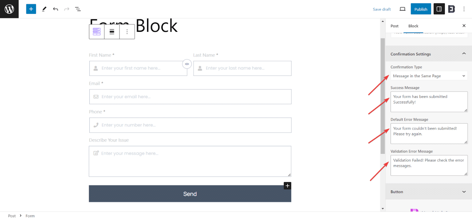 EB Form Block - Essential Blocks