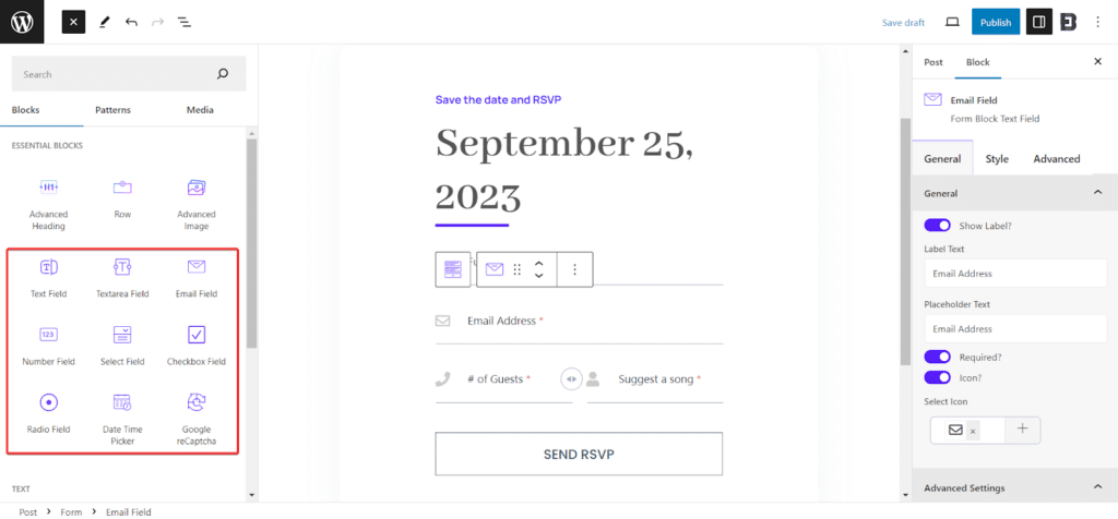 EB Form Block - Essential Blocks