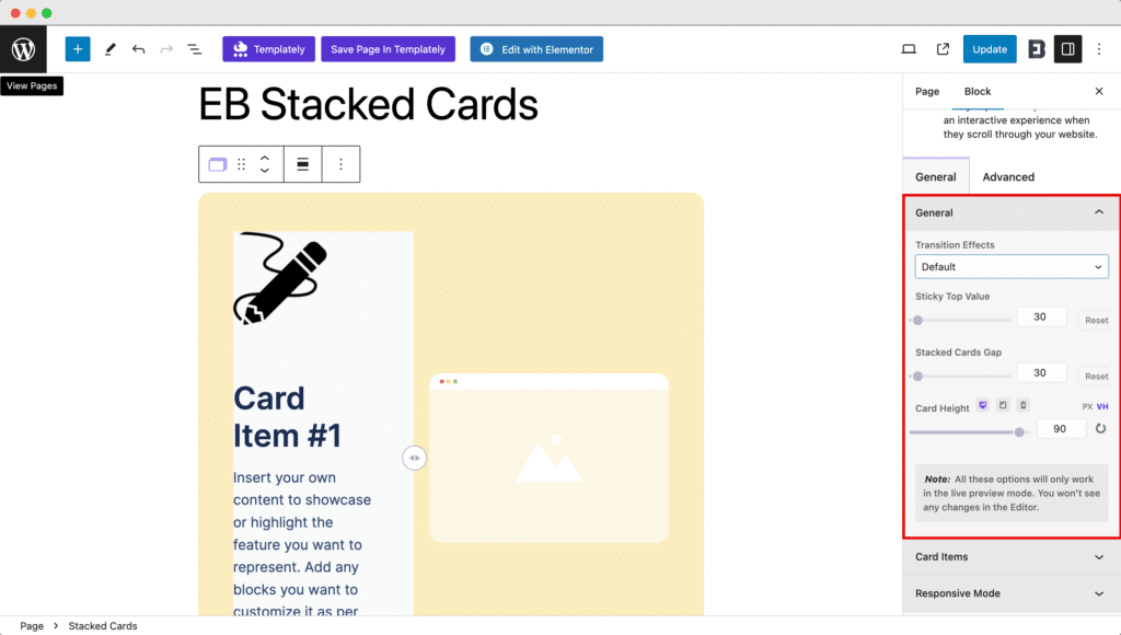 EB Stacked Cards - Essential Blocks