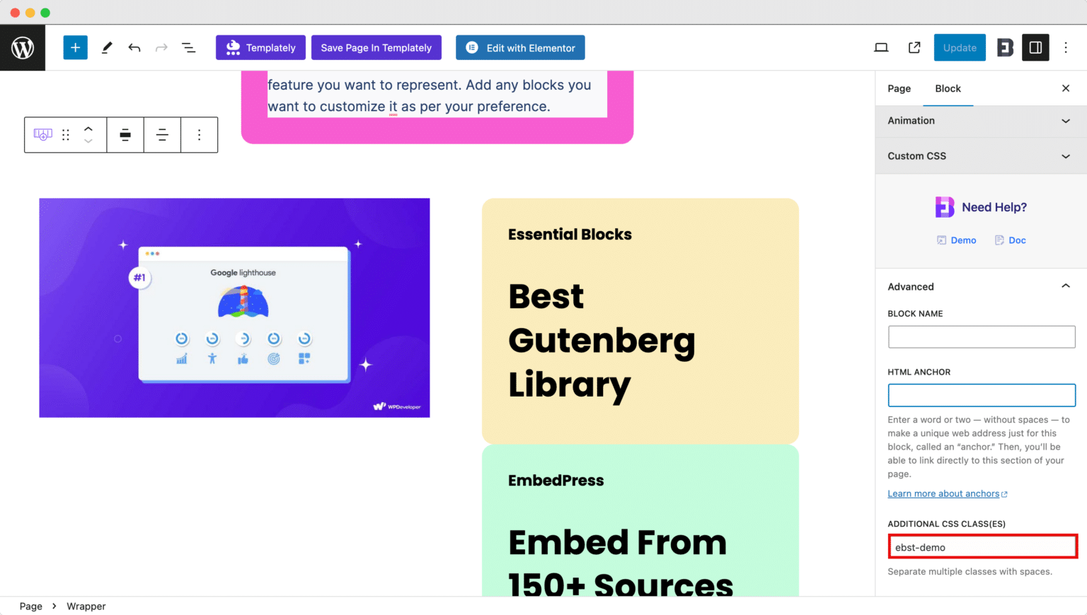 EB Stacked Cards - Essential Blocks