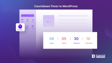 How To Add A Countdown Timer In WordPress - 3 FREE Ways - Essential Blocks
