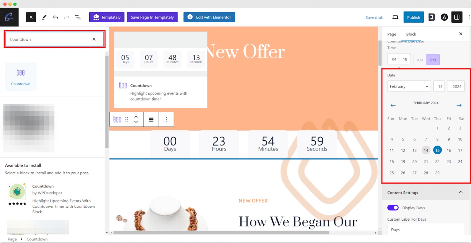 How To Add A Countdown Timer In WordPress - 3 FREE Ways - Essential Blocks