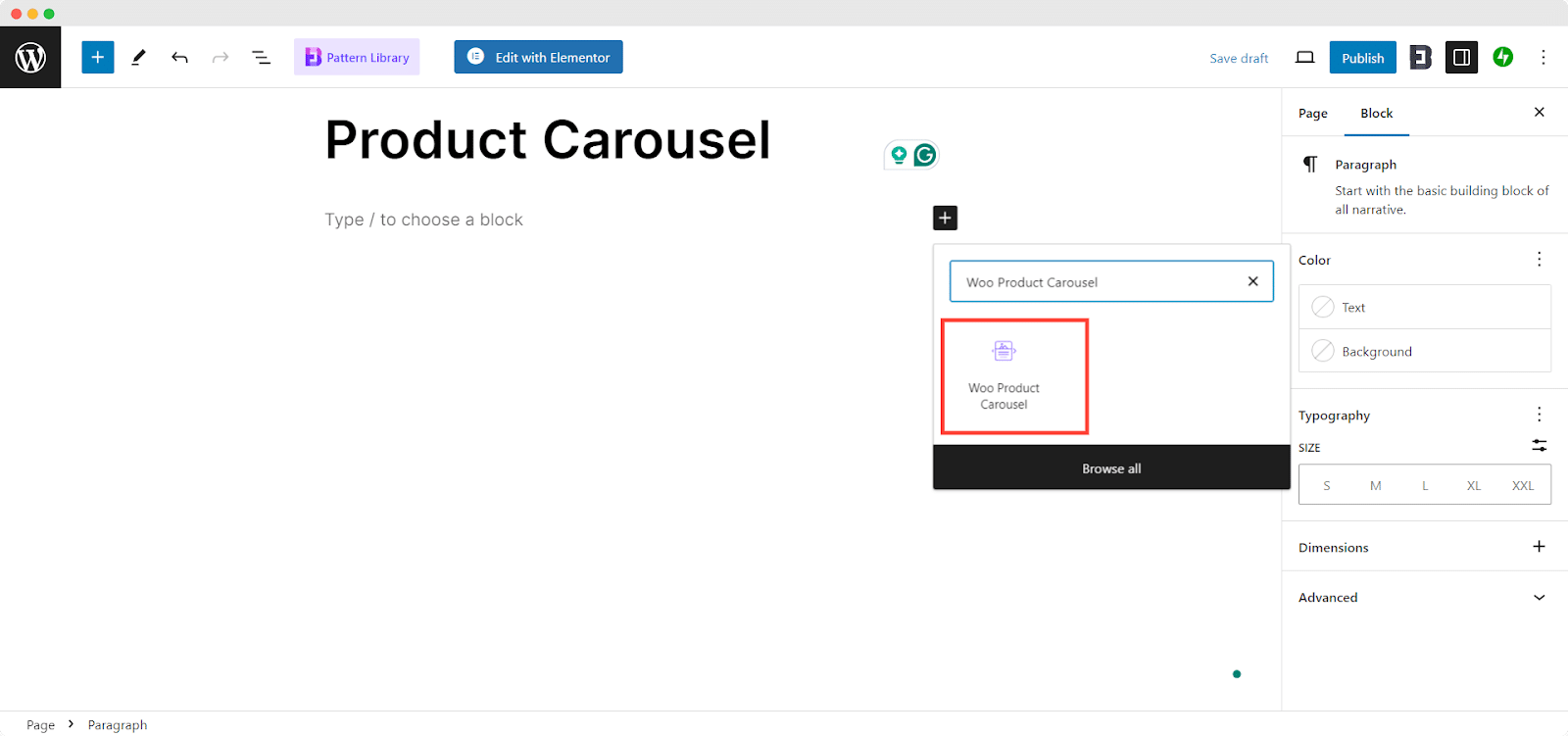 EB Woo Product Carousel - Essential Blocks