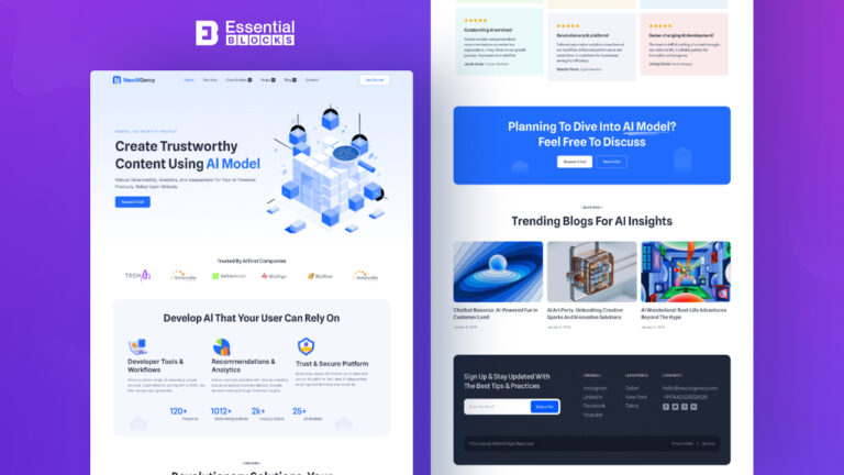 How to Create an Artificial Neural Network Website Using WordPress ...