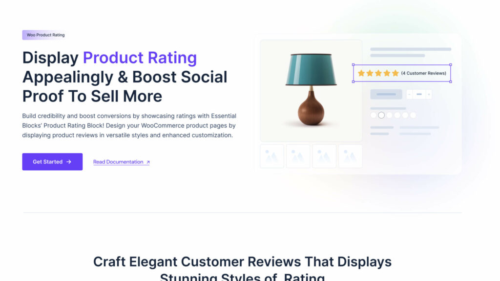 Woo Product Rating | Essential Gutenberg Blocks for WordPress Woo Product Rating | Essential Gutenberg Blocks for WordPress
